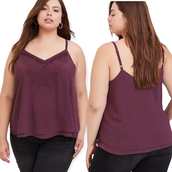 torrid | Tops | Torrid New Womens Size 0 Sophie Swing Camisole ...